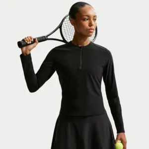 Nike Court Advantage Dri-fit Tennis Top - Black