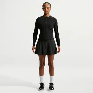 Nike Court Advantage Dri-fit Tennis Top - Black