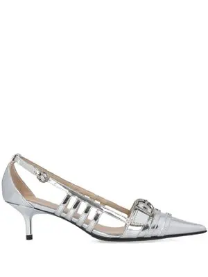 Pinko Multi-straps Leather Pumps