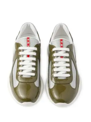 Prada America's Cup Sneakers - Green