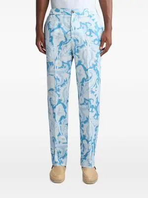 Etro Paisley-print Trousers