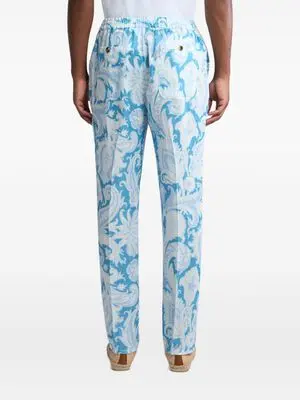 Etro Paisley-print Trousers
