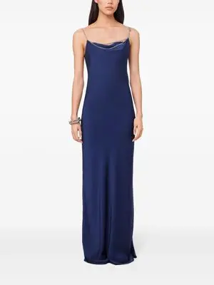 Rabanne Chain-straps Maxi Dress