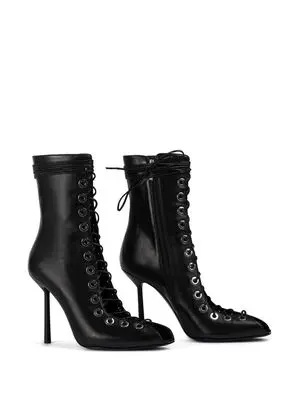 LE SILLA 100mm Courtney Boots - Black