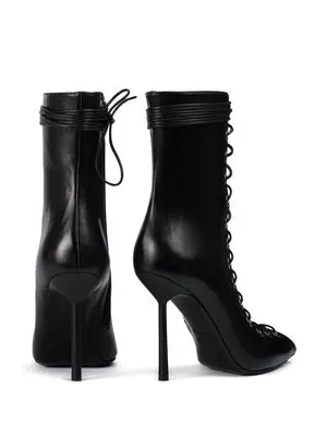 LE SILLA 100mm Courtney Boots - Black