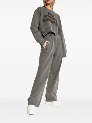 Dsquared2 Cotton Track Pants - Grey