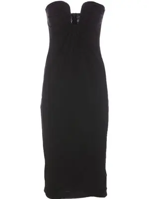Pinko Strapless Dress - Black