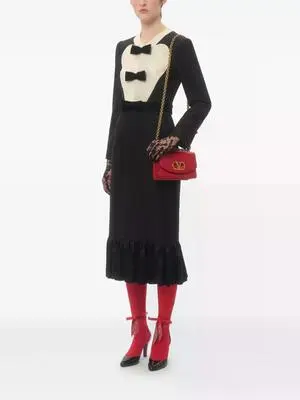 Valentino Garavani Small Vain Shoulder Bag - Red