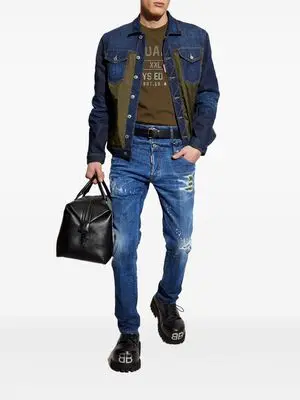 Dsquared2 Logo-tag Jeans - Blue