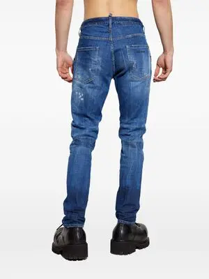 Dsquared2 Logo-tag Jeans - Blue