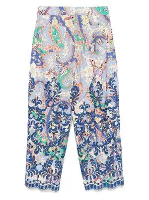 Etro Floral-print Trousers