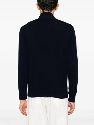 Eric Bompard Half-zip Sweater - Blue