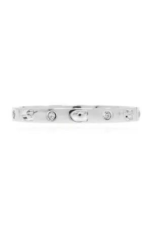 COACH Coach Embellished Bracelet - Silver