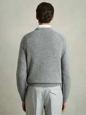 REISS Cloud Wool-blend Jumper