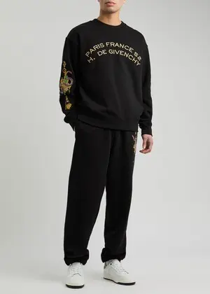 Givenchy Logo Embroidered Sweatshirt