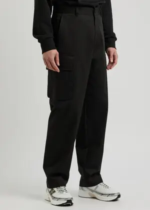Givenchy Straight-leg Cargo Trousers - Black