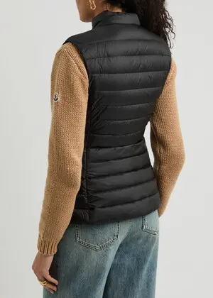 Moncler Igens Quilted Shell Gilet - Black