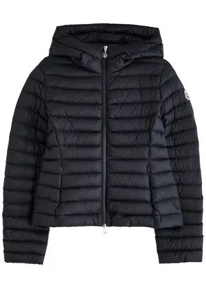 Moncler Ige Hooded Quilted Jacket - Navy