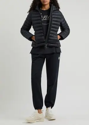 Moncler Ige Hooded Quilted Jacket - Navy
