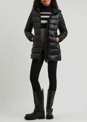 Moncler Glements Hooded Quilted Shell Jacket