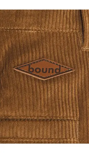 BOUND Wide Leg Corduroy Trousers
