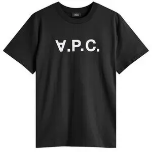 A.p.c. Vpc Logo T-shirt - Presented By End. Black/white