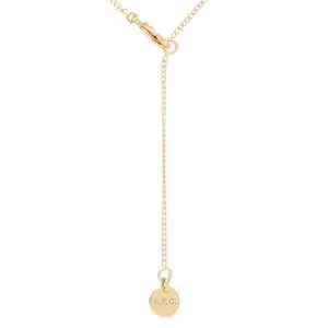 A.p.c. Eloi Perforated Logo Necklace
