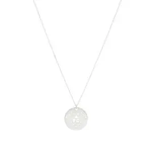 A.p.c. Eloi Perforated Logo Necklace