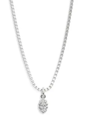 CHILD OF WILD Shu Deity Pendant Necklace - Silver
