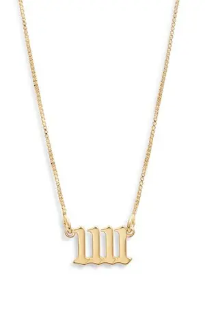CHILD OF WILD Synchronistic 1111 Pendant Necklace