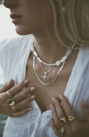 CHILD OF WILD Topanga Canyon Chain Necklace - Silver
