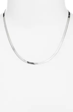 CHILD OF WILD Topanga Canyon Chain Necklace - Silver
