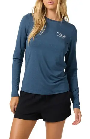 O'Neill Breezy Long Sleeve Rashguard - Navy Heather