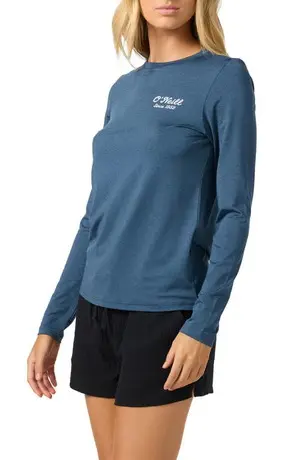 O'Neill Breezy Long Sleeve Rashguard - Navy Heather