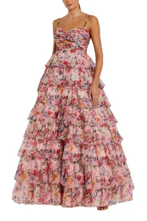 Mac Duggal Button Detailed Dresses