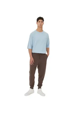 GOBI MONGOLIAN CASHMERE Cashmere Jogger - Cocoa