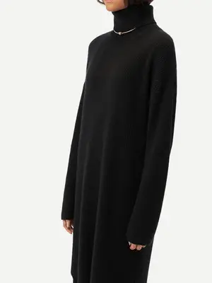 Gobi Cashmere Cashmere Turtleneck Maxi Dress