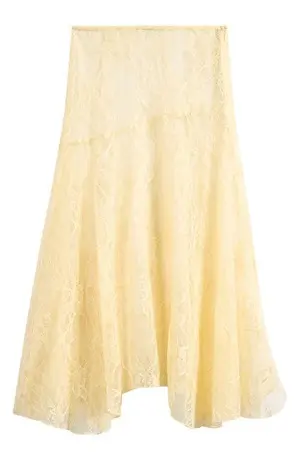 Lioness In Bloom Lace Midi Skirt