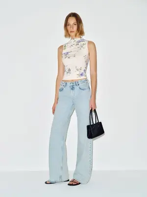 REFORMATION Marlo Knit Top - Multi