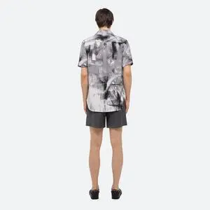 Helmut Lang Zip Scribble Shirt