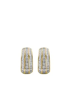 PRAGNELL 18kt Yellow Diamond Earrings - Gold