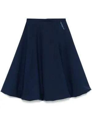 Marni Wool Midi Skirt