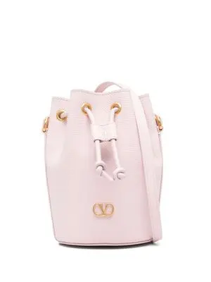 Valentino Garavani Valentino Garavani VLogo Bucket Bag Pink