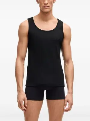 BOSS Embroidered Logo Tank Top