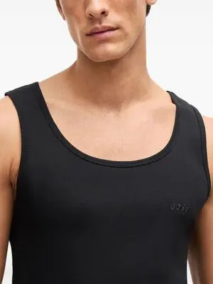 BOSS Embroidered Logo Tank Top