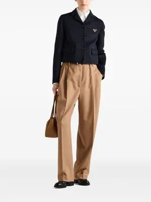 Prada Camel-hair Trousers