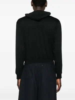 Balenciaga Logo-embroidered Hoodie