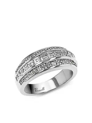 PRAGNELL Platinum Manhattan Diamond Ring - Silver