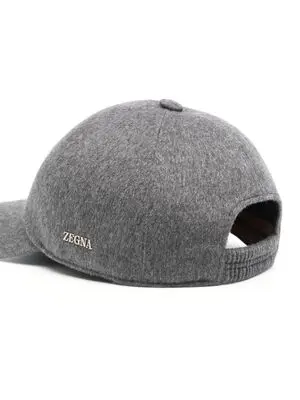 Zegna Cashmere Baseball Cap