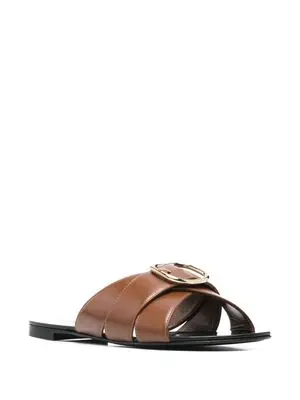 GIUSEPPE ZANOTTI Geraldhine Slides - Brown